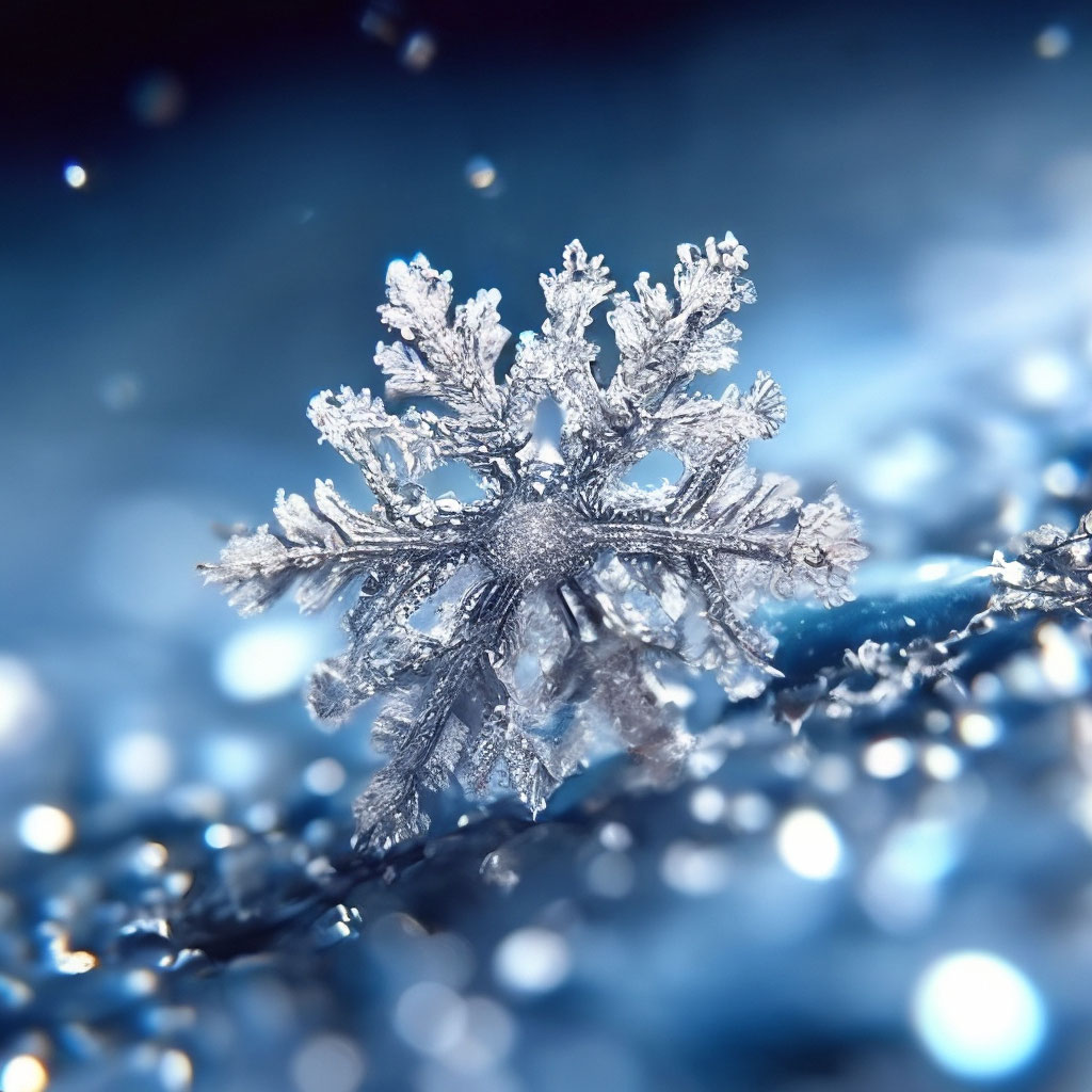 "Snow sequins, snow, snowflakes of the correct shape, incredibly ...