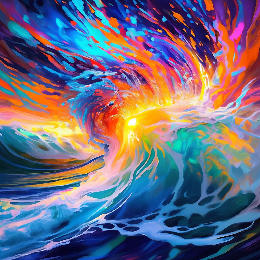 "Magic water. Fantasy, magic, mysticism, surrealism, abstract, epic ...