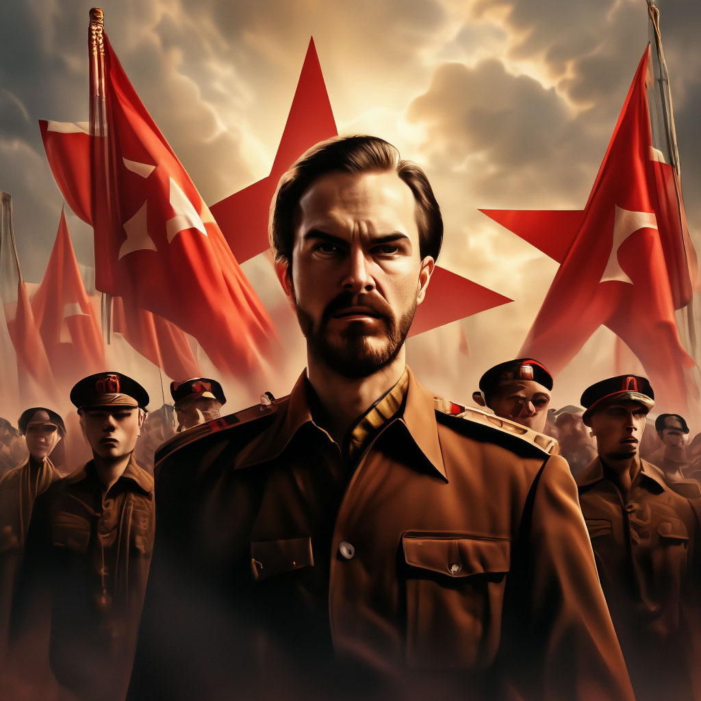 "Communism" — image created in Shedevrum