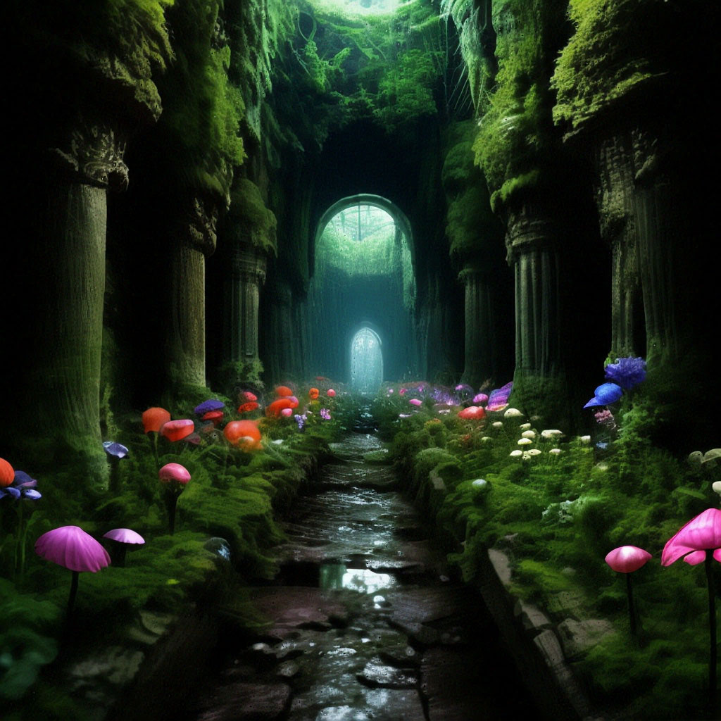 "An underground magical passage, similar to a maze, where there are ...
