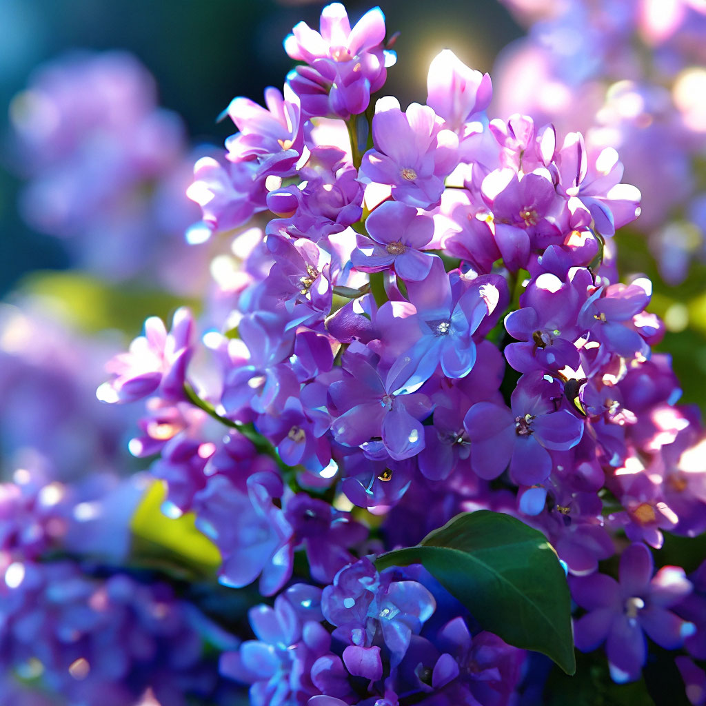 "Lush bouquet of lilac complex, amazing, magical delicate, sparkling ...