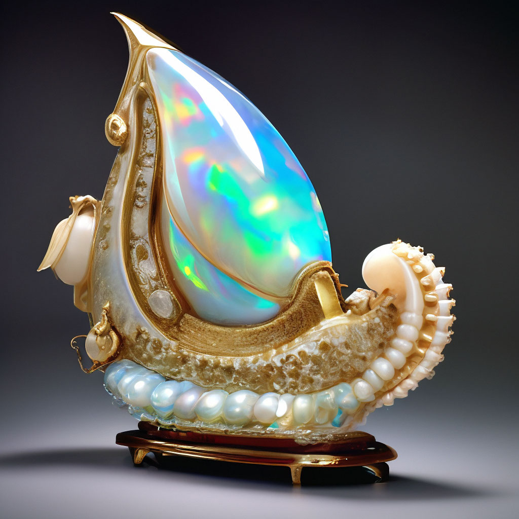 "@BiG MiSH Artful stone carving,a beautiful sea snail shell in the form ...
