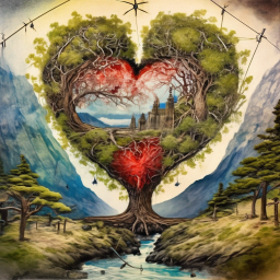 «Horror Movie Illustrations,&SA,color engraving,crayon drawing,magical ...