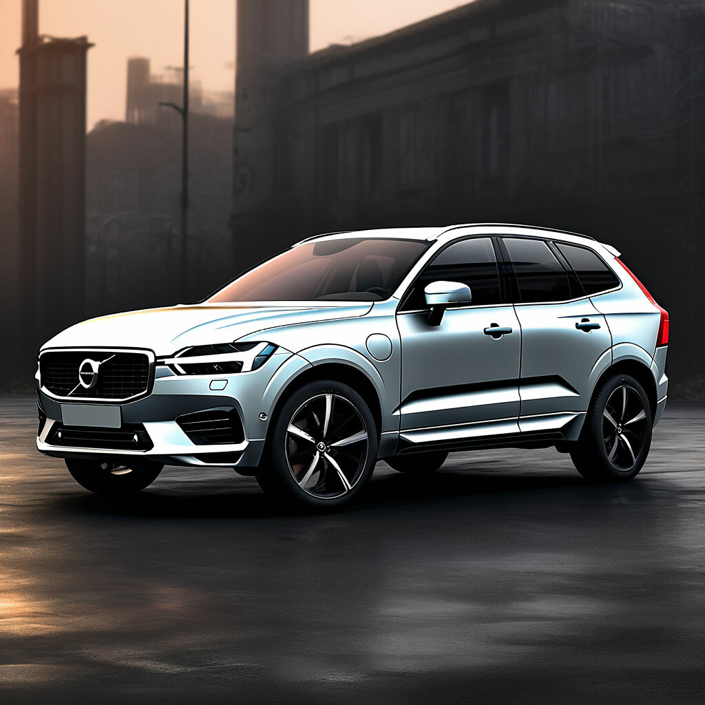 "Volvo XC60 R" — image created in Shedevrum