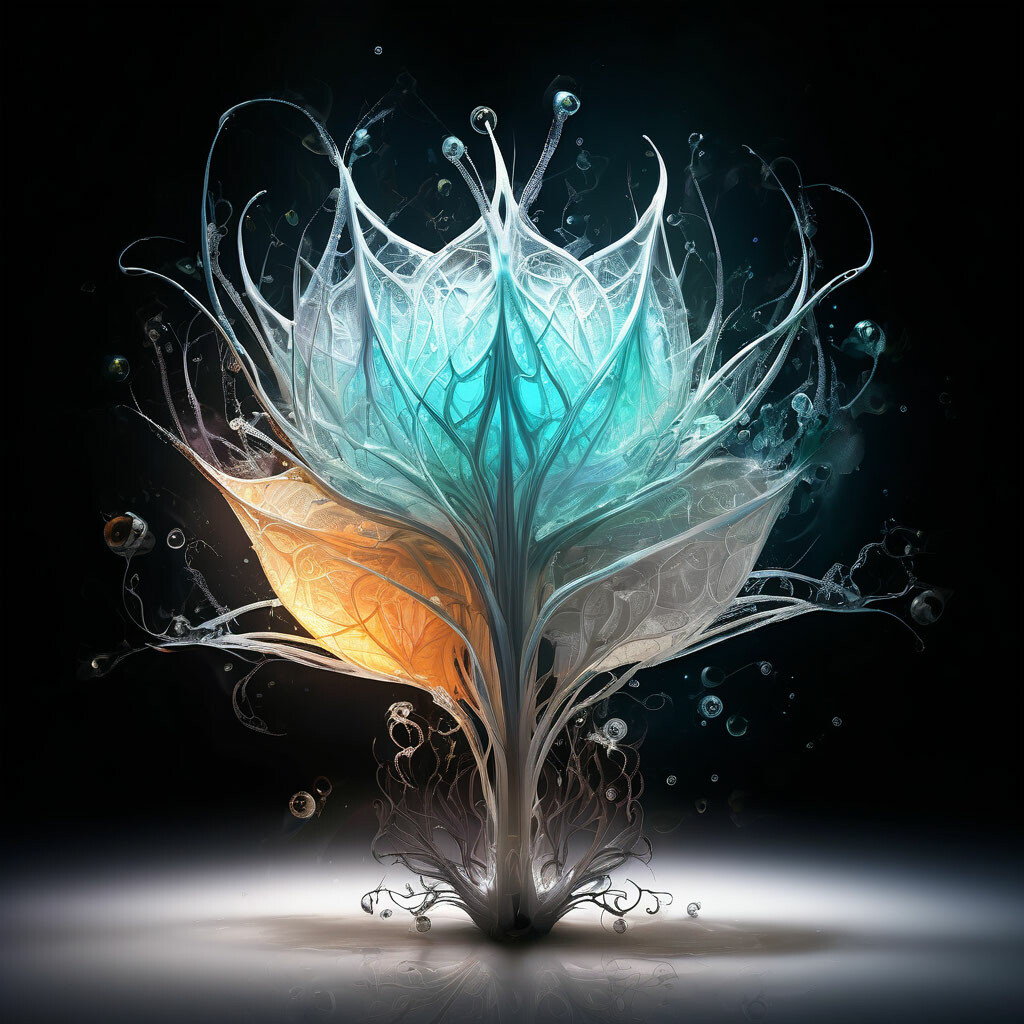 "Surrealism,intricate elegant magic sculpture in the form of a bizarre ...