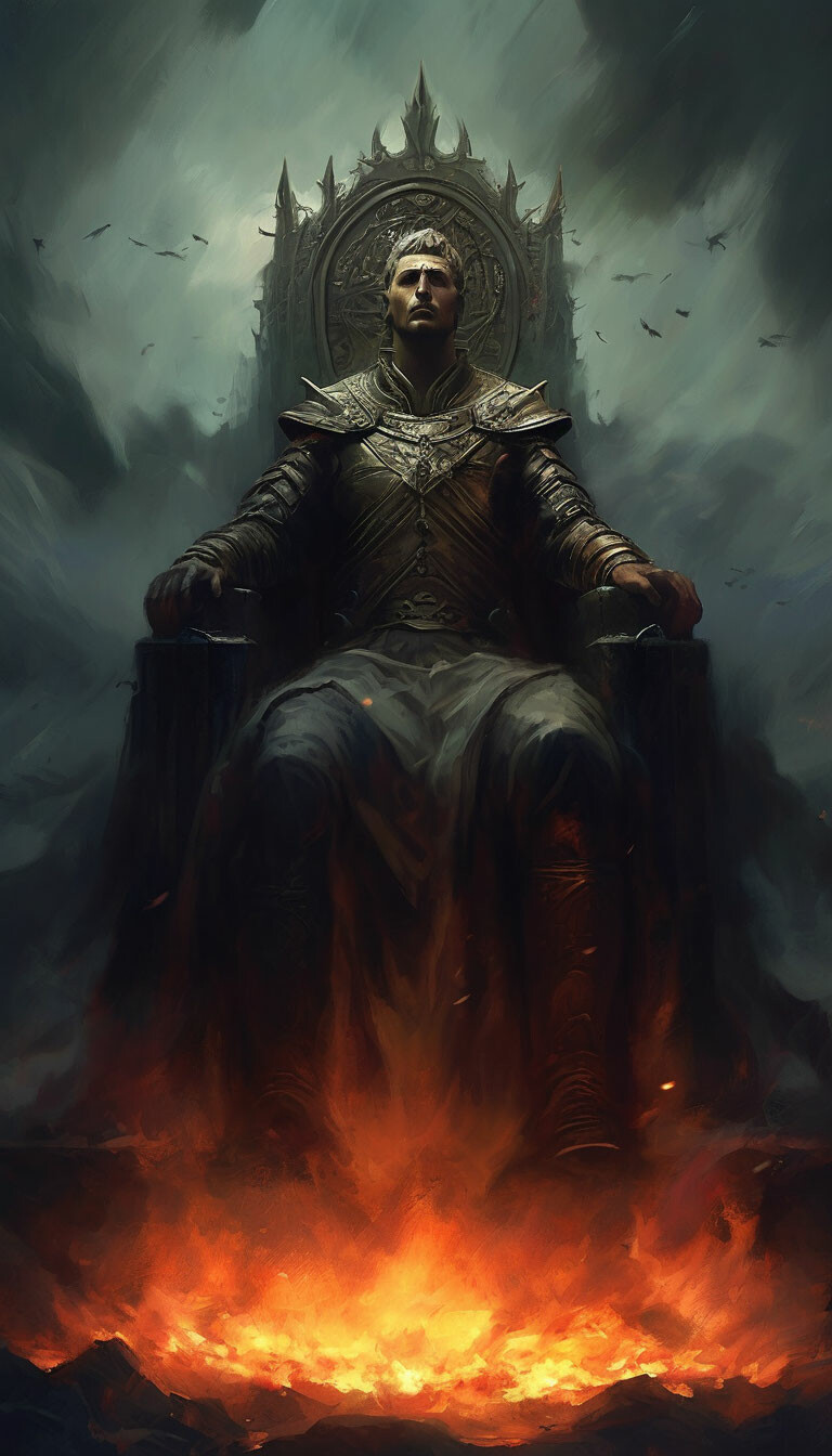 "I don't believe, no, I don't believe that my Empire has fallen. The ...