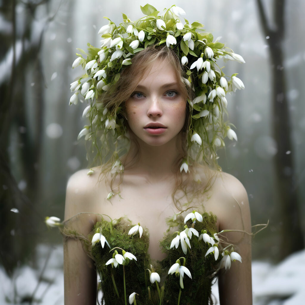 ""from the planet Adoria7085" spring.... spring looks like a girl ...