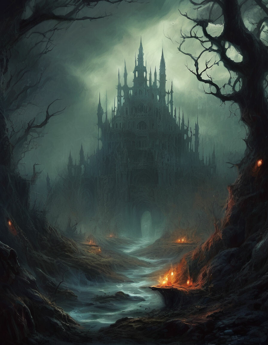 "Lost fantasy worlds woven from a web of horror and Ghost magic ...