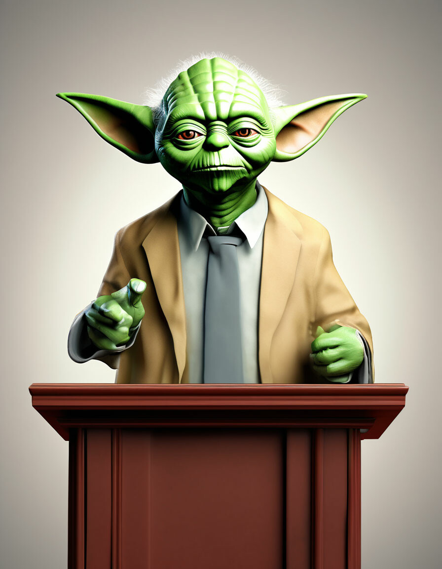 "Professor Master Yoda is a … | Elen Ak…" — image created in Shedevrum