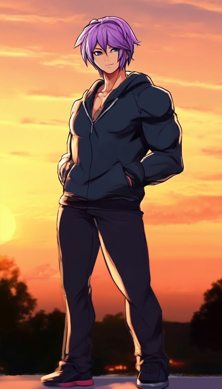 "Utane Uta vocaloid very athletic very…" — image created in Shedevrum