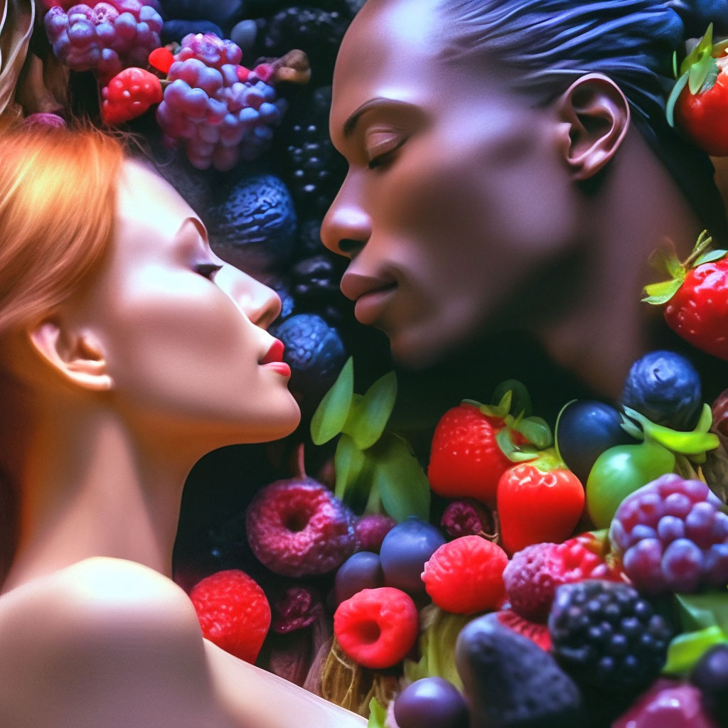 the fruit and berry wave violates the integrity of the black space ...