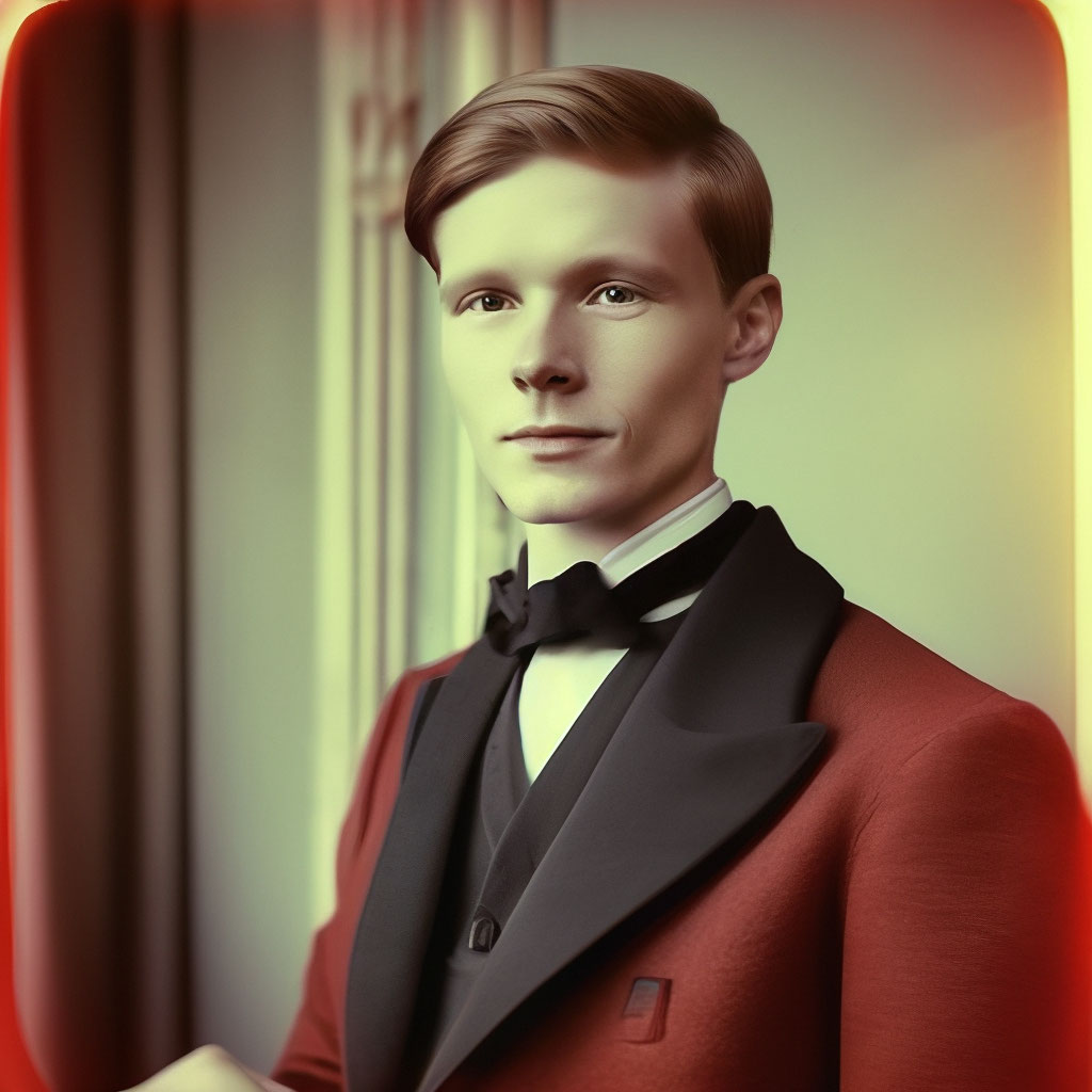 "Georgy Vitsin, real photo" — image created in Shedevrum