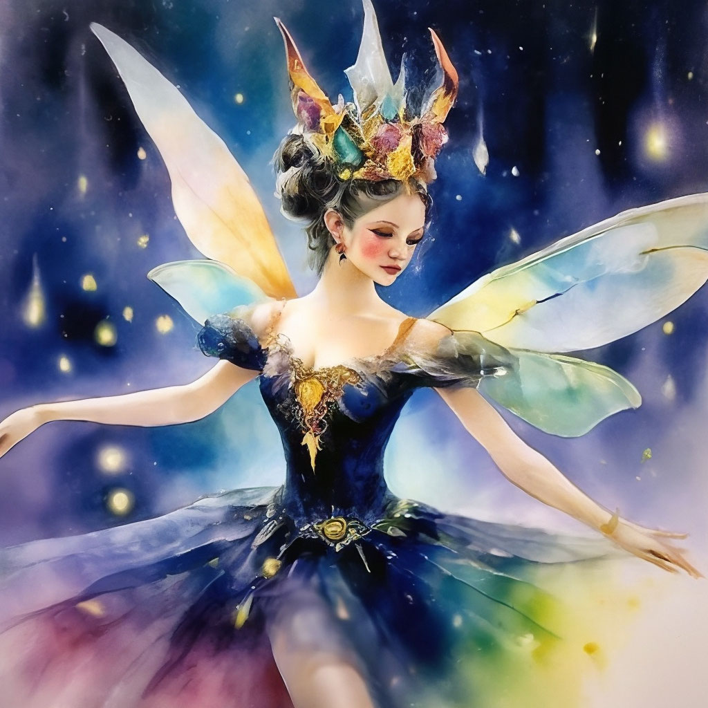 "Variations on the theme of the ballet Sleeping Beauty, Fairies ...
