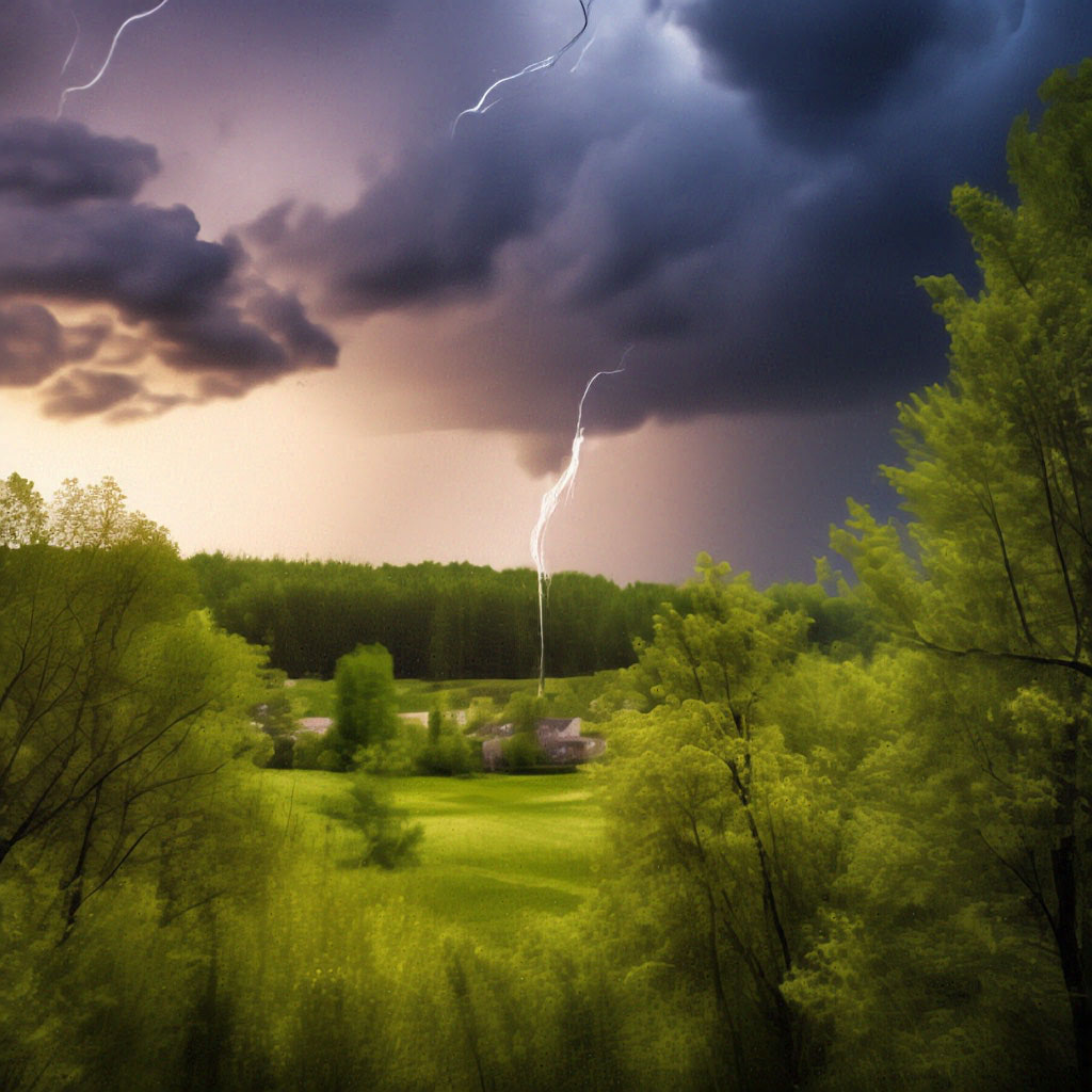 "Spring thunderstorm I love a thunderstorm in early May, When it's ...
