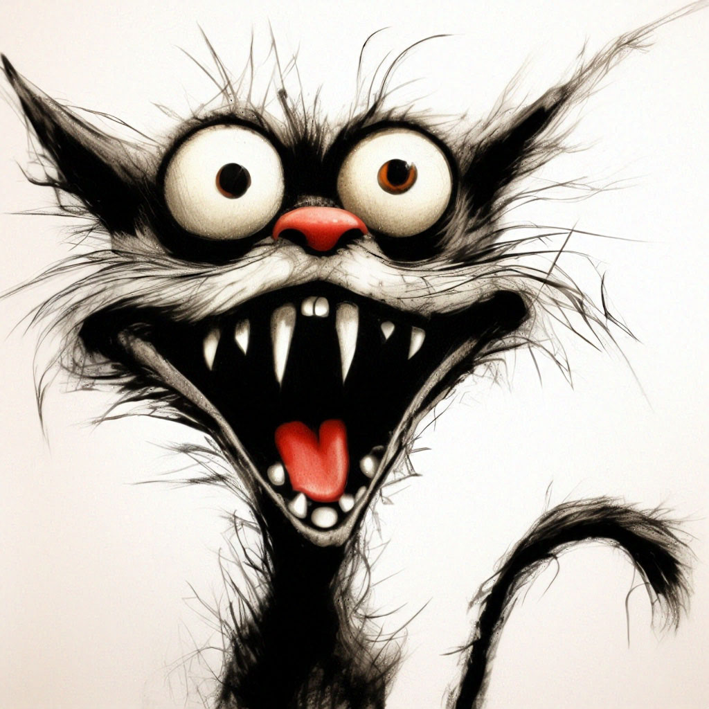 "Hooray for Friday! Sketching with gray soot, humor,caricature ...