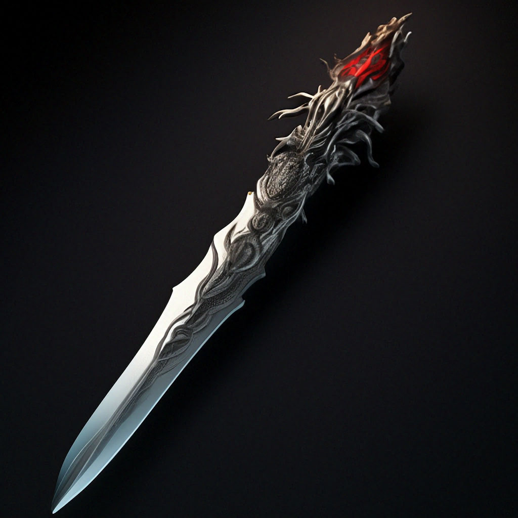 "Exclusive weapon with a spider on the handle, high quality, high ...