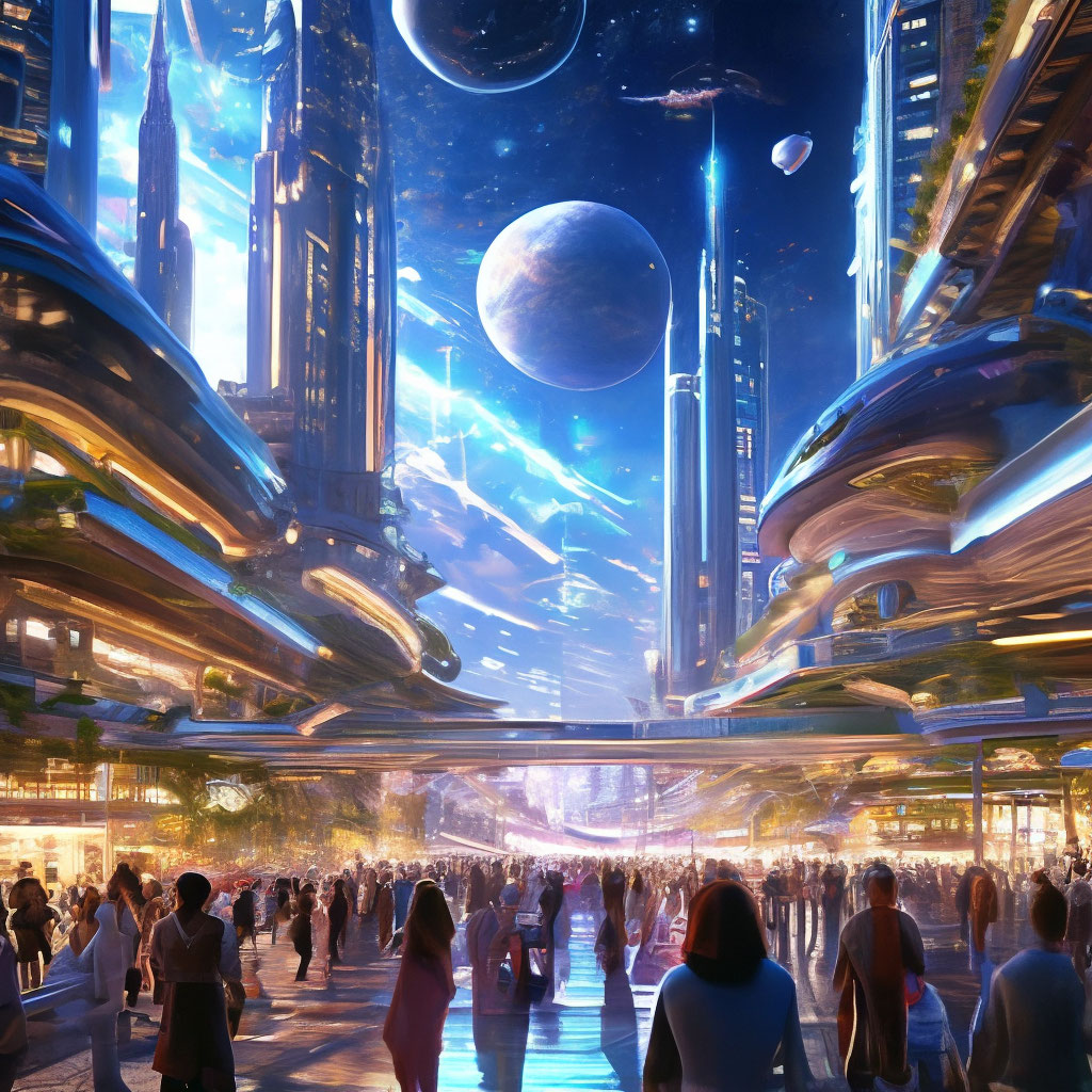 "Year 3024, realistic, hyperditalization, ultra-realistic, modern world ...