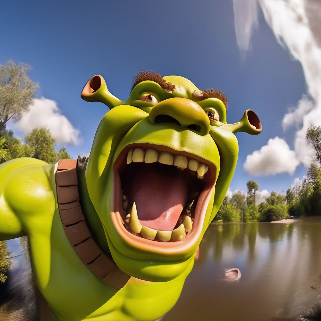 «Мега эффект рыбьего глаза, огромный…» — картинка создана в Шедевруме