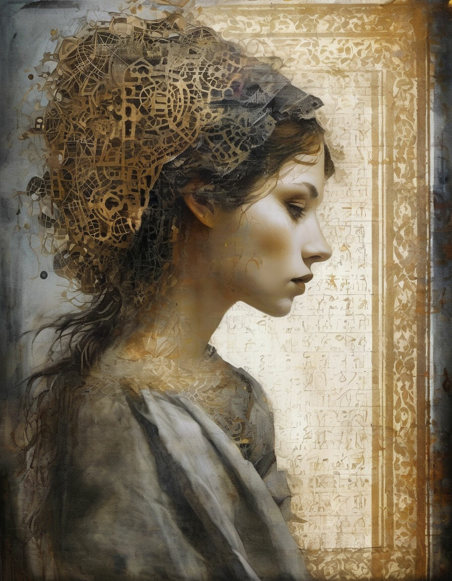 ". Fibonacci rhapsody, fractals of …" — image created in Shedevrum