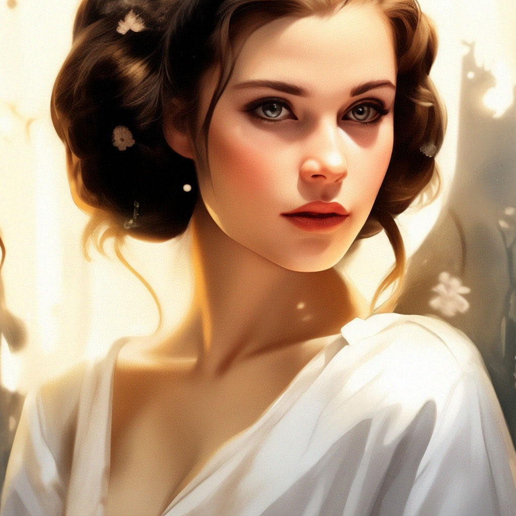 "Very beautiful gorgeous charming girl,Princess Leia, Star wars ...
