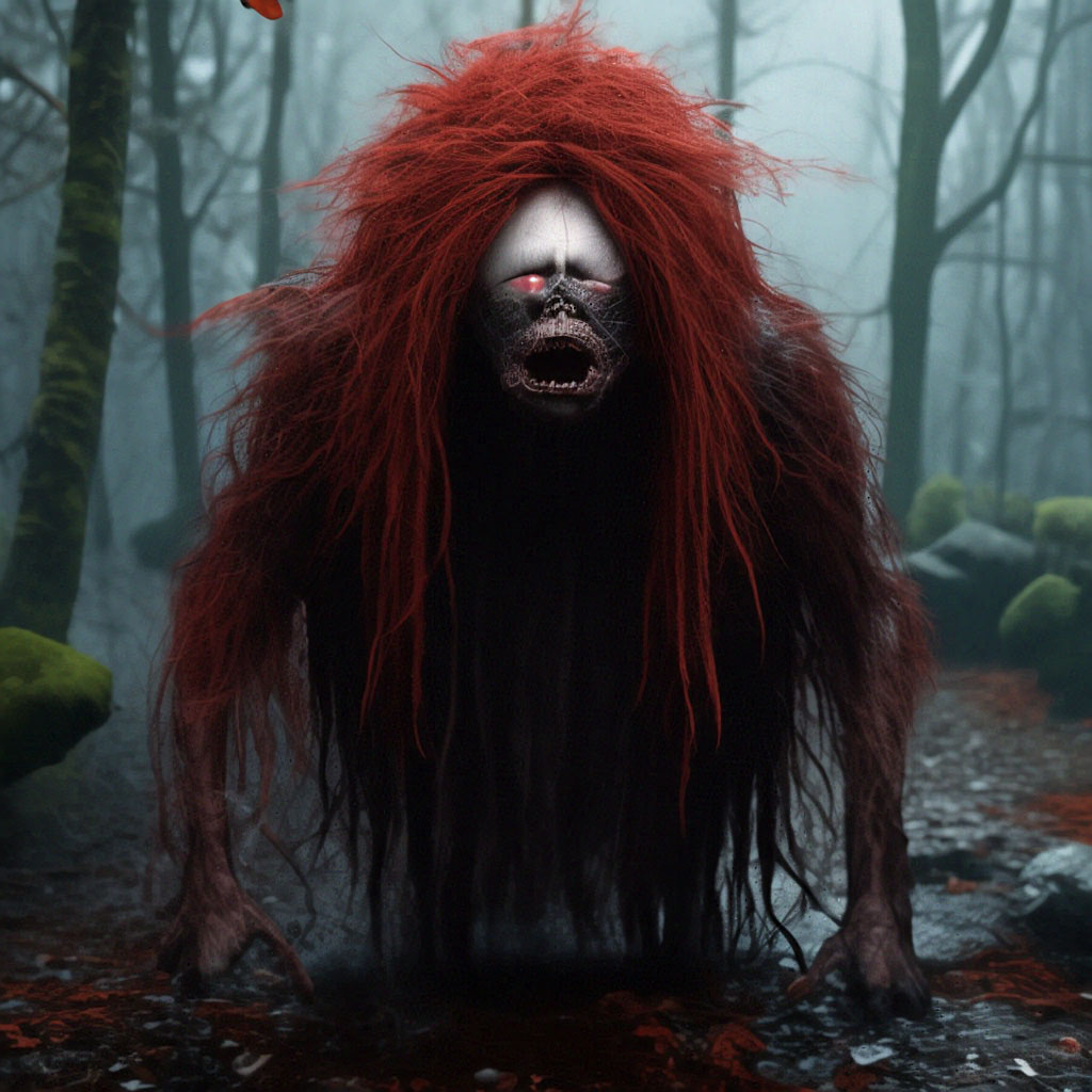"Famously one-eyed horror, Slavic folklore, 3D, 4k, creature with one ...