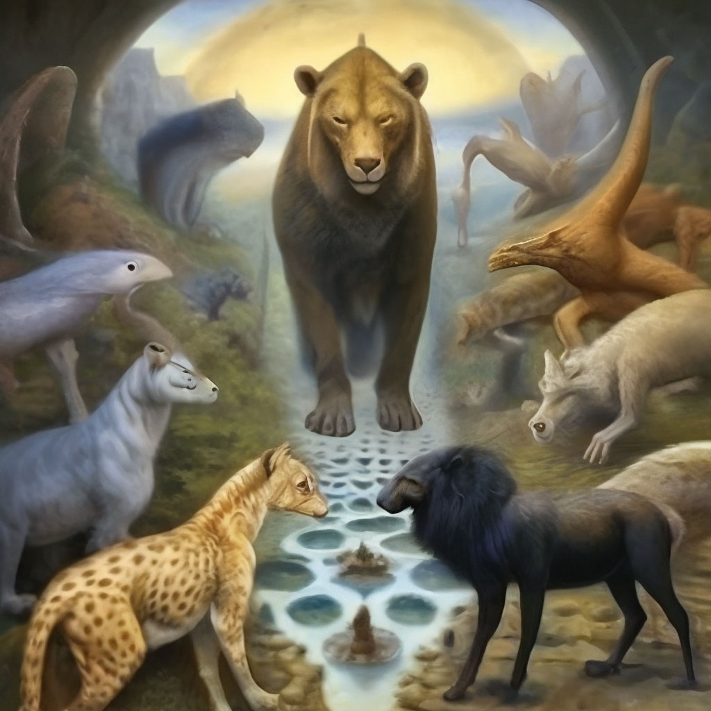 "TRACES OF UNSEEN ANIMALS – there have always been places of transition ...