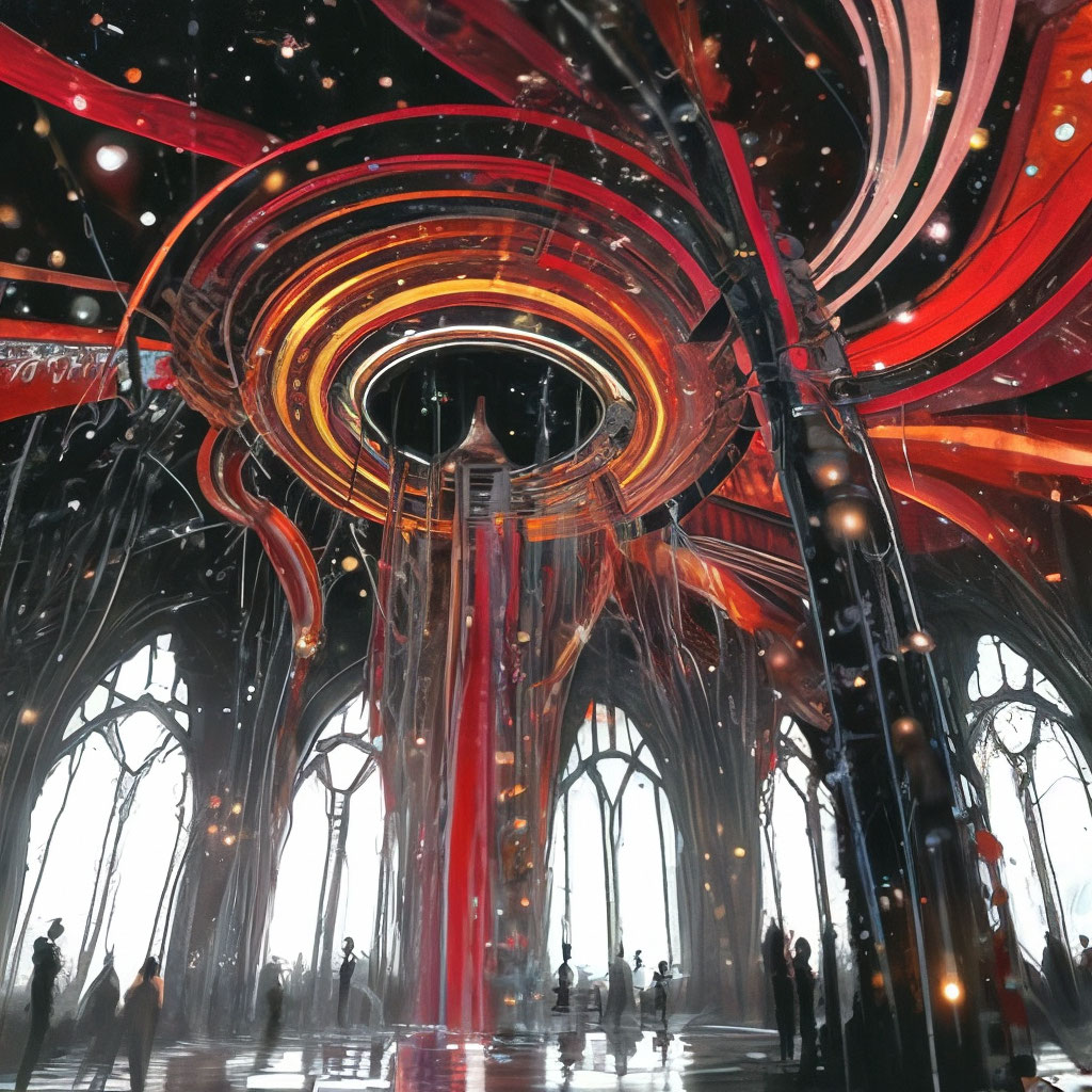 "Circus,DeadSouls,gothic,epic, fabulous,space, hyperrealism, surrealism ...
