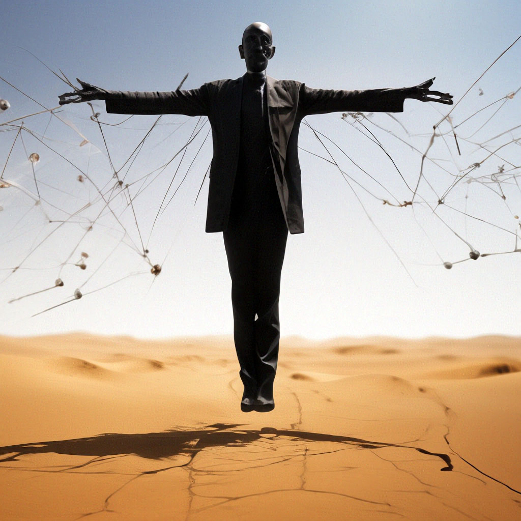 "♾️ the art composition of the style. Dali-----art 8D levitation item ...