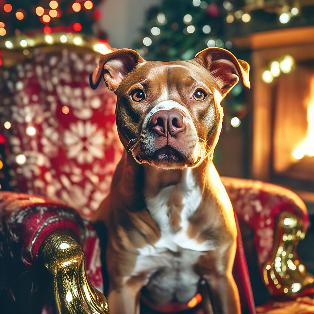 "For Dog lover A realistically beautiful red-haired Staffordshire ...