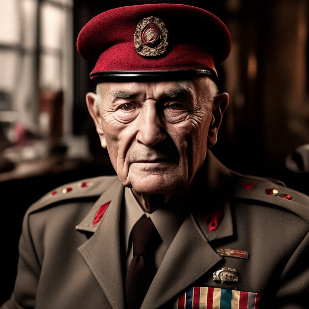 "Thanks to my grandfather for the victory! Soviet veteran , USSR ...
