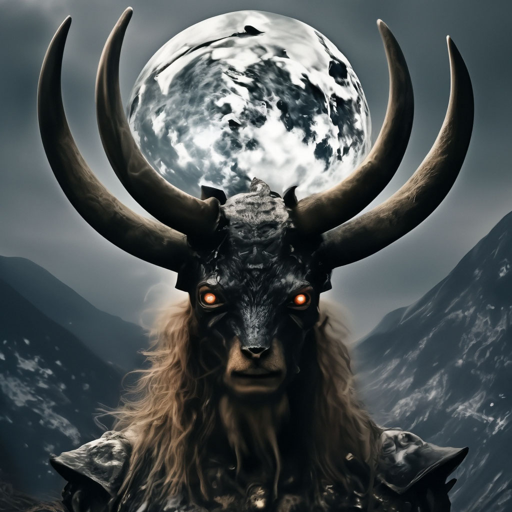 "Now I'm going to take the moon By the horns and turn it around, And ...