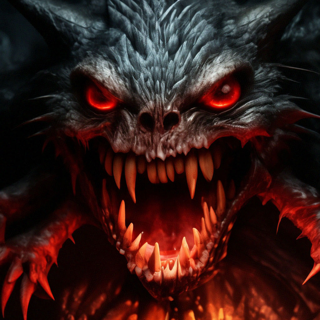 "A scary detailed retro comic, mutated cartoon characters who have been ...