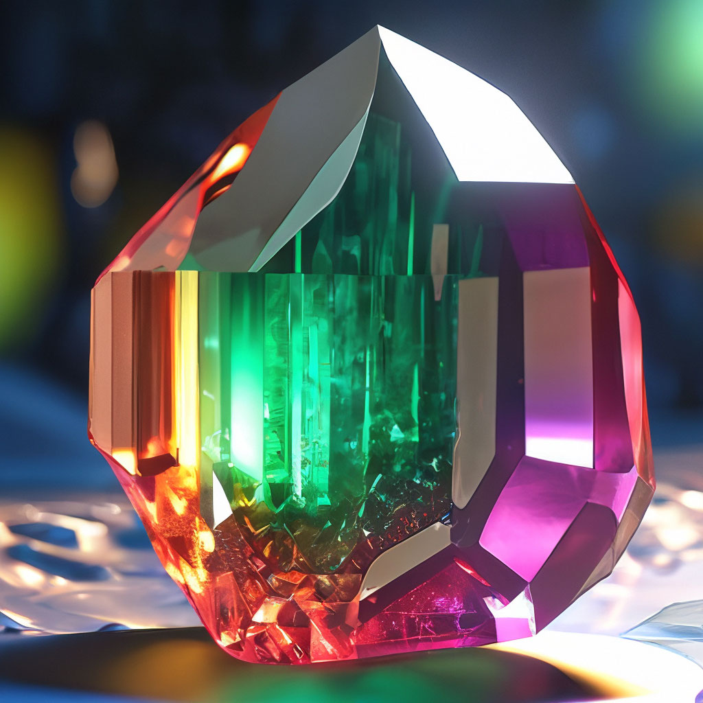 "Tourmaline high-octane rendering, lumen lighting, high resolution ...