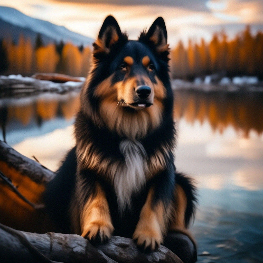 "The legend of the Siberian land" — image created in Shedevrum