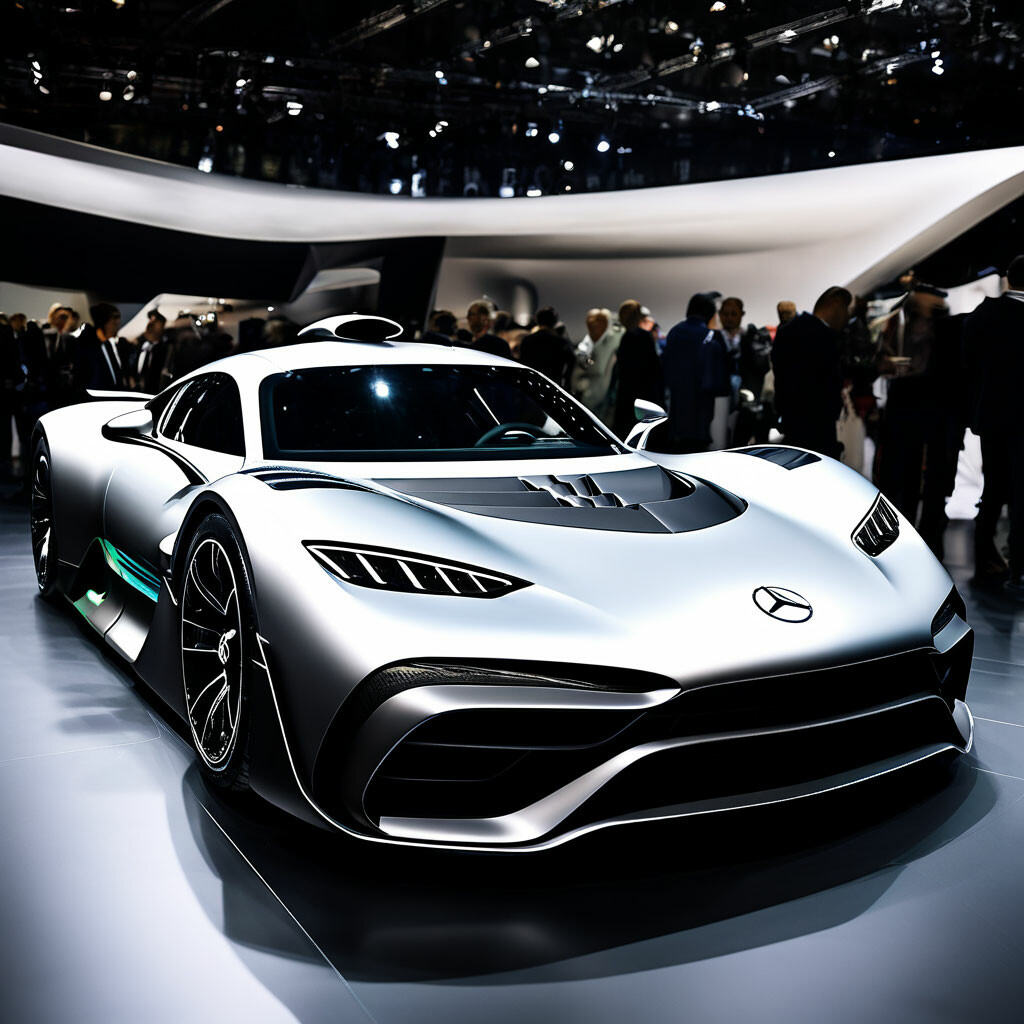 "Mercedes AMG Project One" — image created in Shedevrum