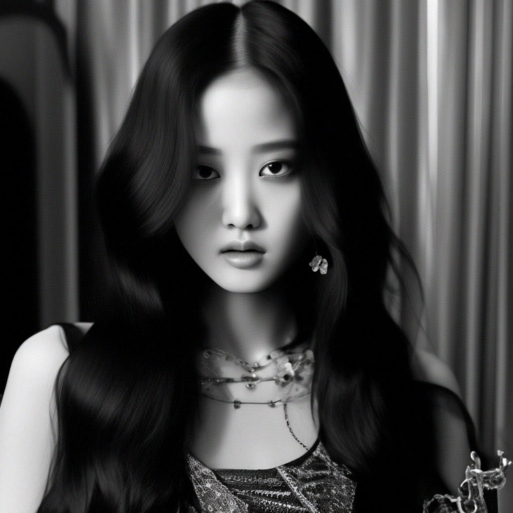 "Jisoo Blackpink, photo session in a beautiful Chanel dress and a Dior ...