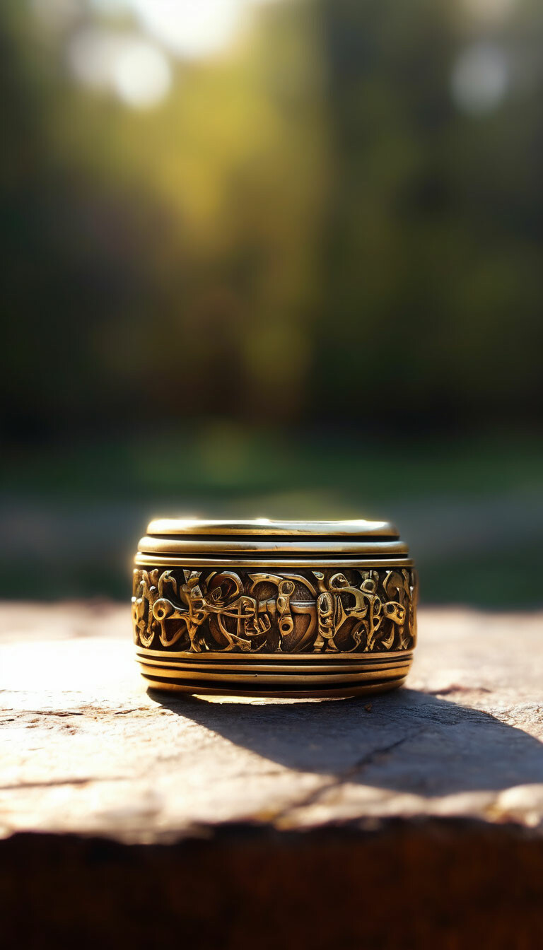 "🍀 in the style of Dwayne Briers , King Solomon's ring" — image created ...