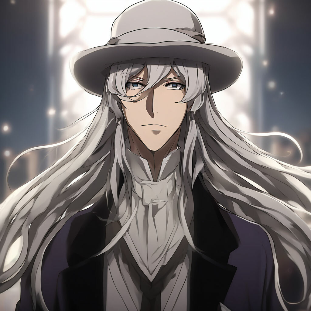 "Ivan Goncharov from Bungo Stray Dogs …" — image created in Shedevrum