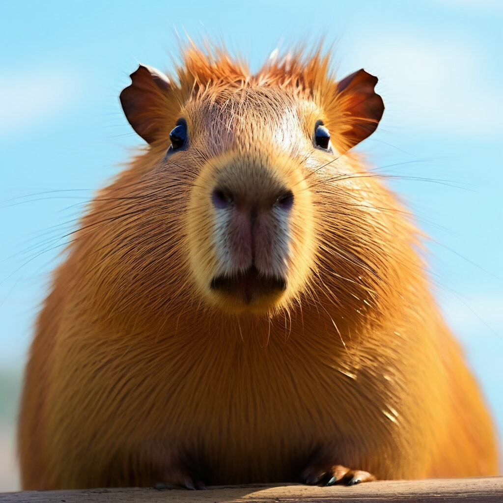 "Capybara + altushka" — image created in Shedevrum
