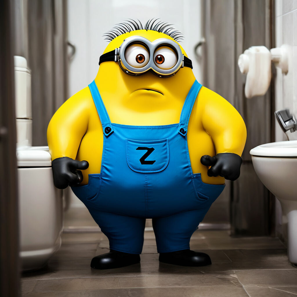 «Накачанный жирный миньон с футболкой м надписью "Z" гниет и воняет в ...