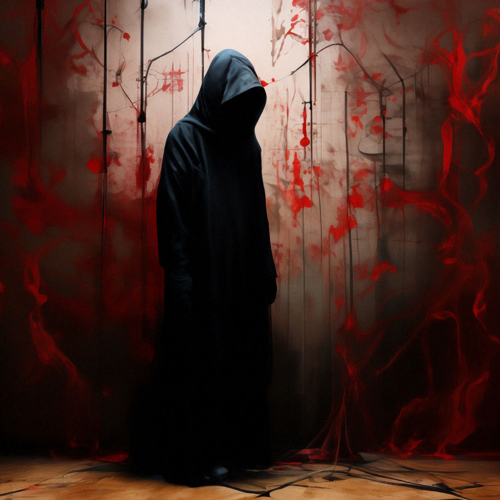 "By these faceless walls, These soulless people have Do not bargain for ...