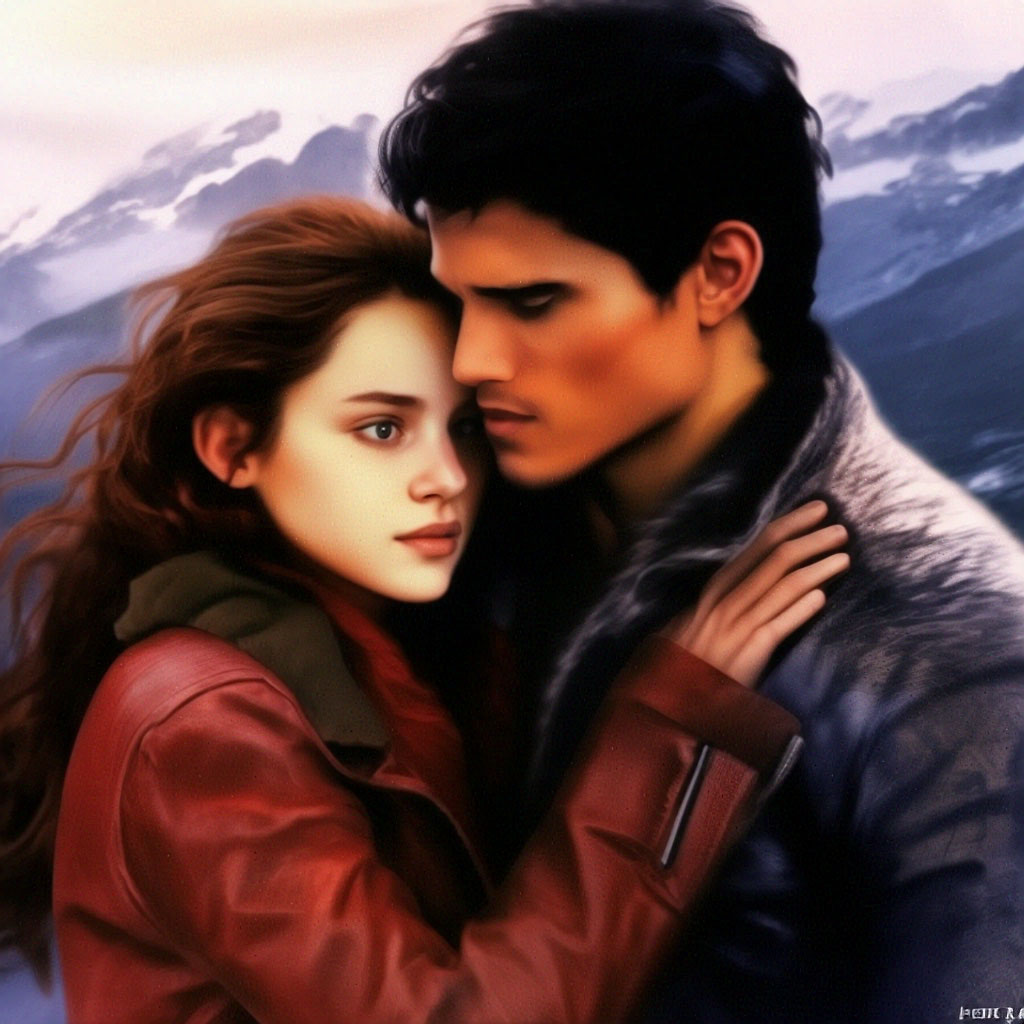 "In style (Twilight.Saga) Bella, Jacob a shot from the film is high ...