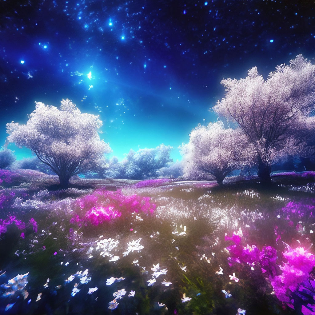 "💫 ⚡ Epic, fantastic, mysterious, mystical amazing Meadow, unusual ...