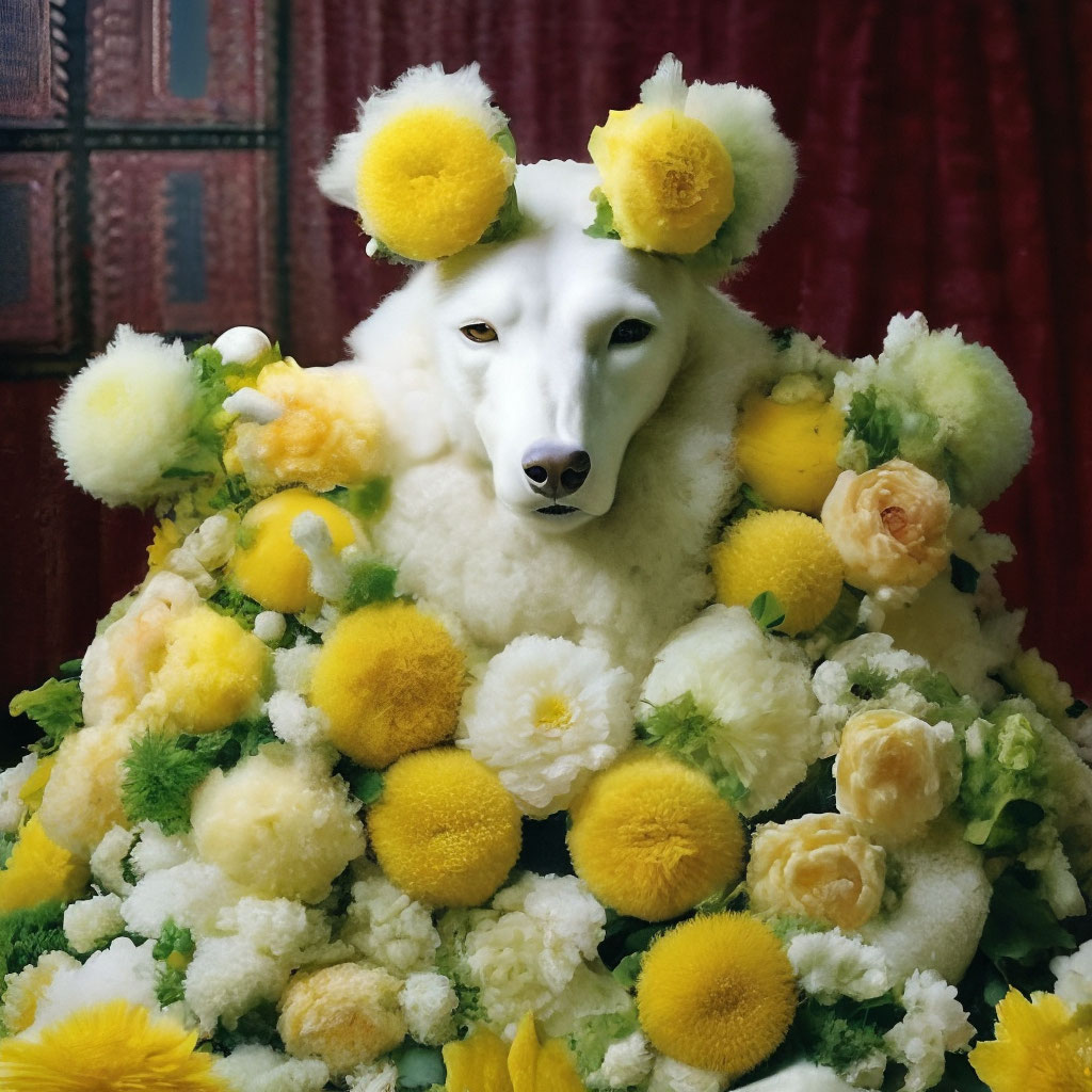 flowers Gillespie algorithm, the fleecy beast kringe" — image created ...