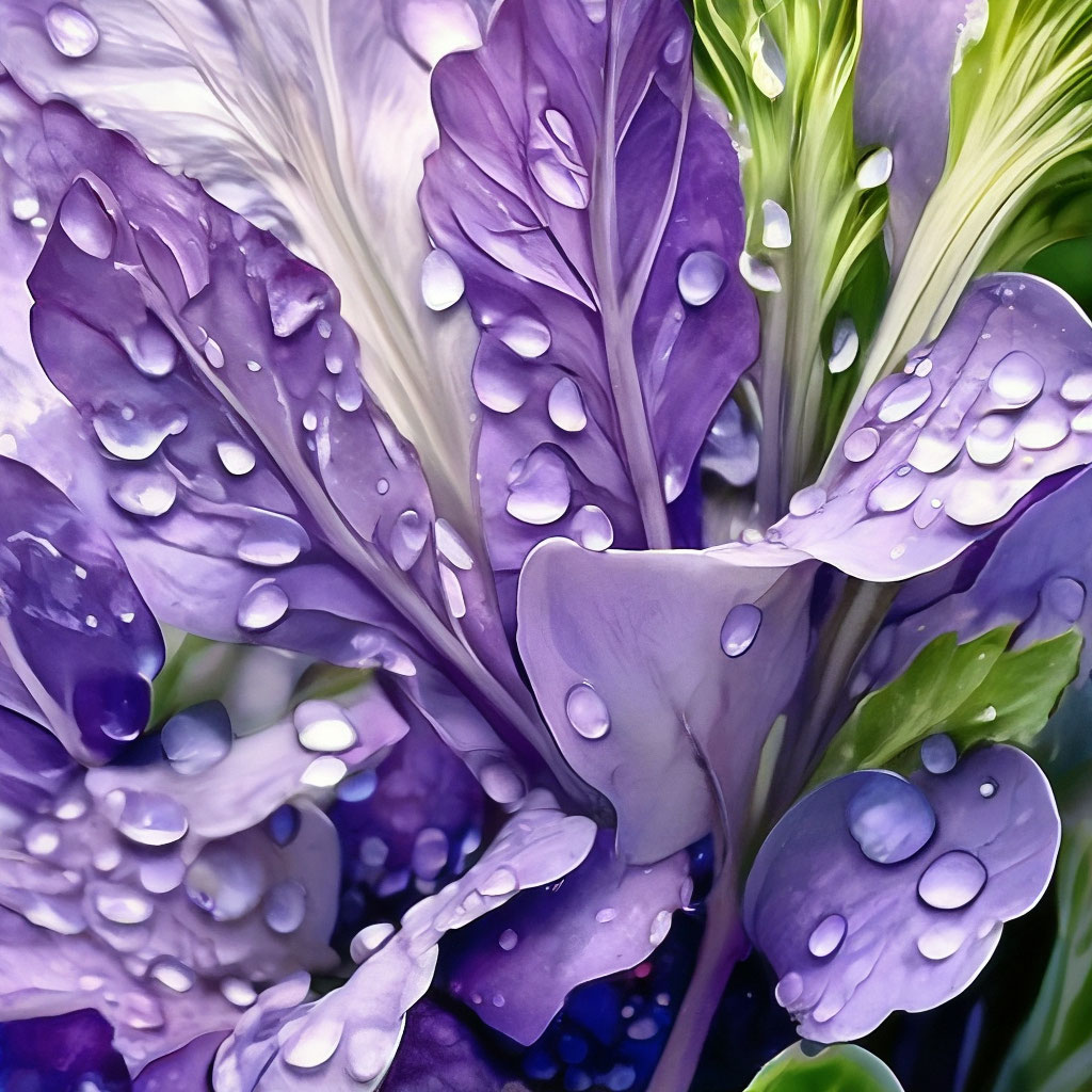 "@loavel close-up, lavender, morning dew, simplicity of execution light ...