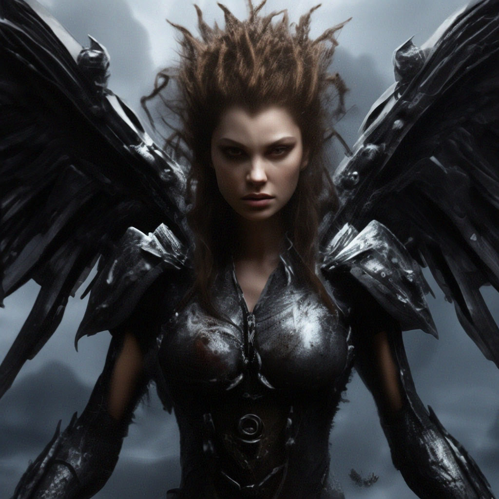 "Sarah kerrigan from starcraft, realistic photo of a half-zerg with ...