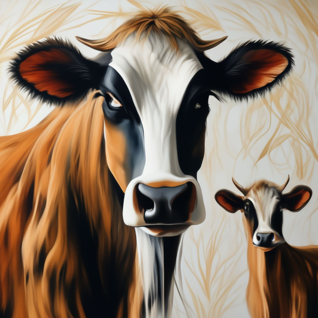 "Sarah Baraboo - She has a cow Mu and a marabou bird (Leptoptilos ...