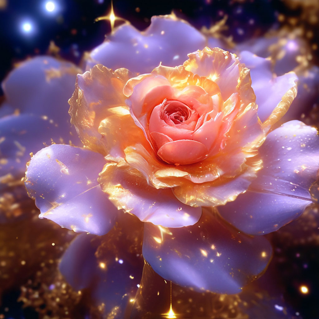 " Rose de Saron is born in the universe, prairie smoke, flower the ...