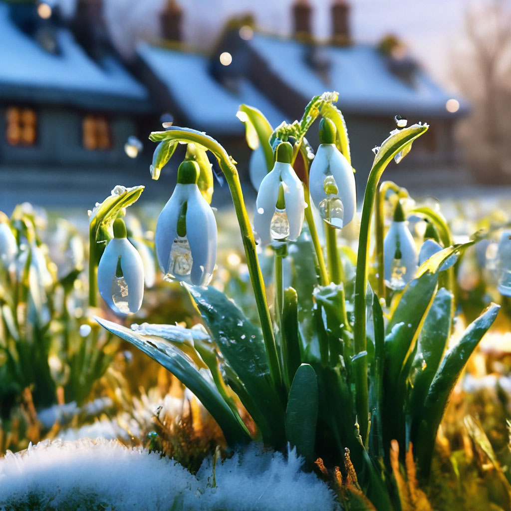 "Happy first day of spring! spring, …" — image created in Shedevrum