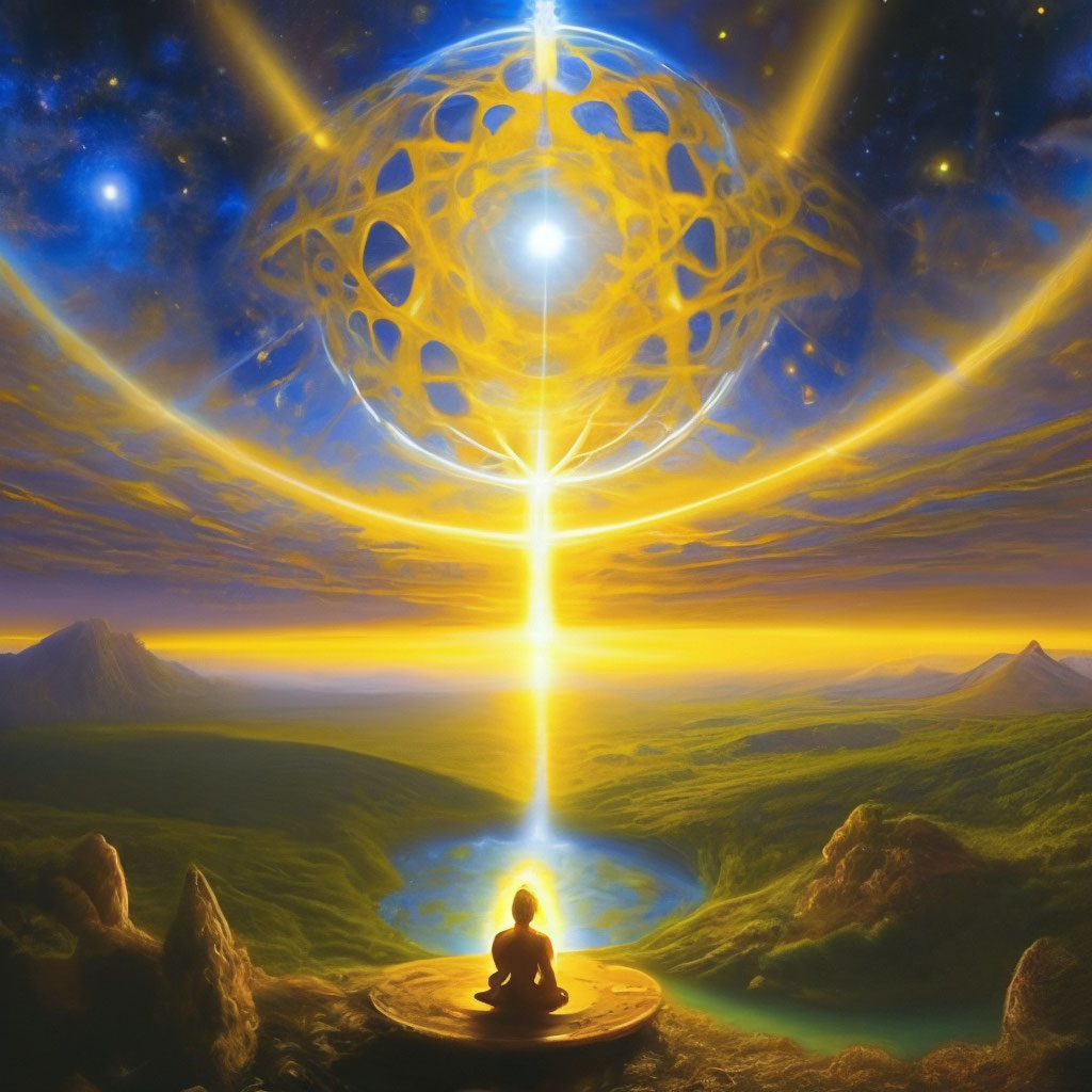 "Energy of life, the golden hour, …" — image created in Shedevrum